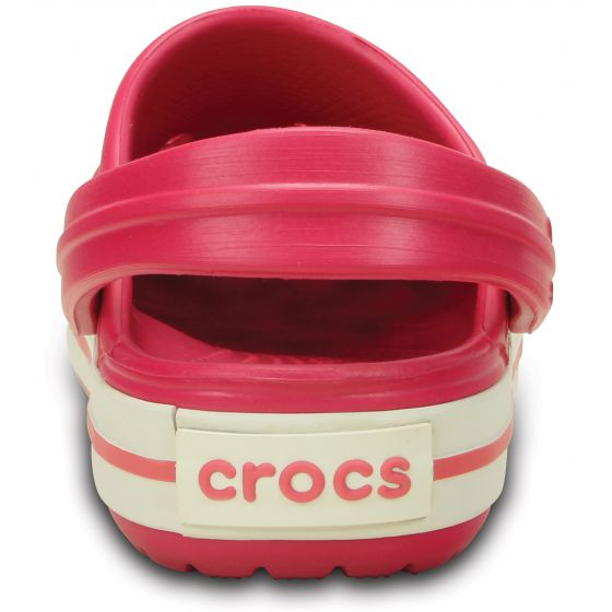 Crocs Crocband Kids Raspberry/White - Superjeans.cz