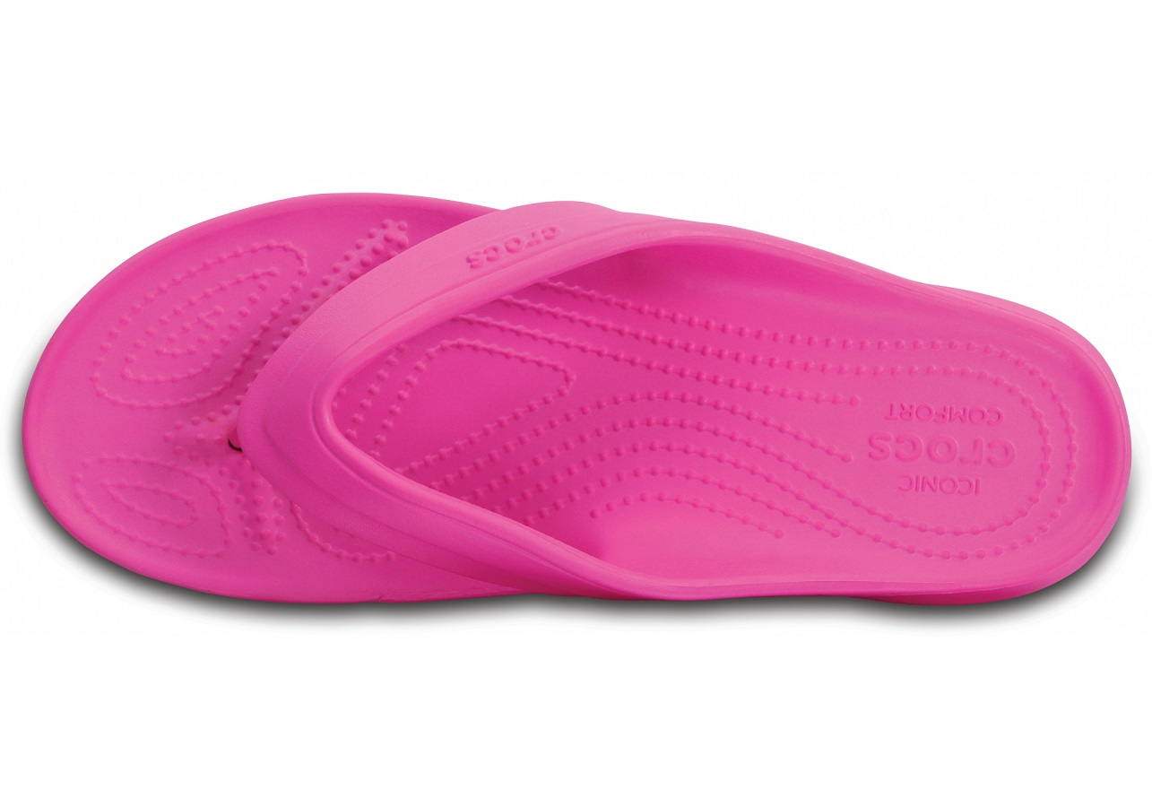 Crocs Classic Flip Neon Magenta - Superjeans.cz