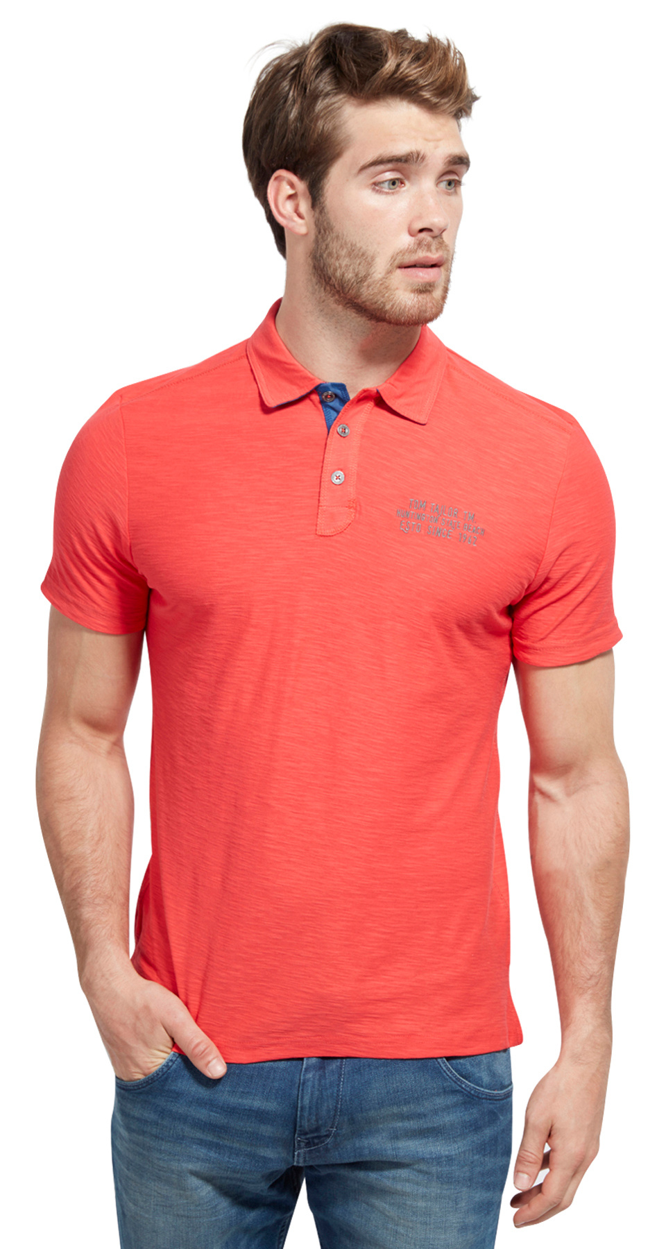 Tom Tailor pánské polo-triko - Superjeans.cz