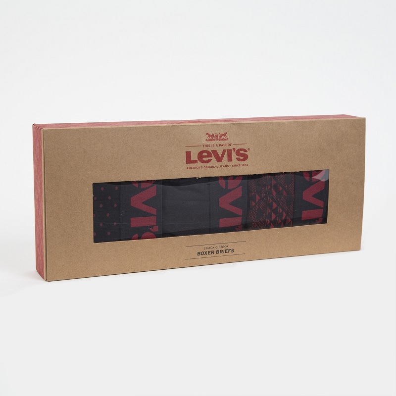 Levi's® GIFTBOX BOXER BRIEF 3 PACK - Boxerky - Superjeans.cz