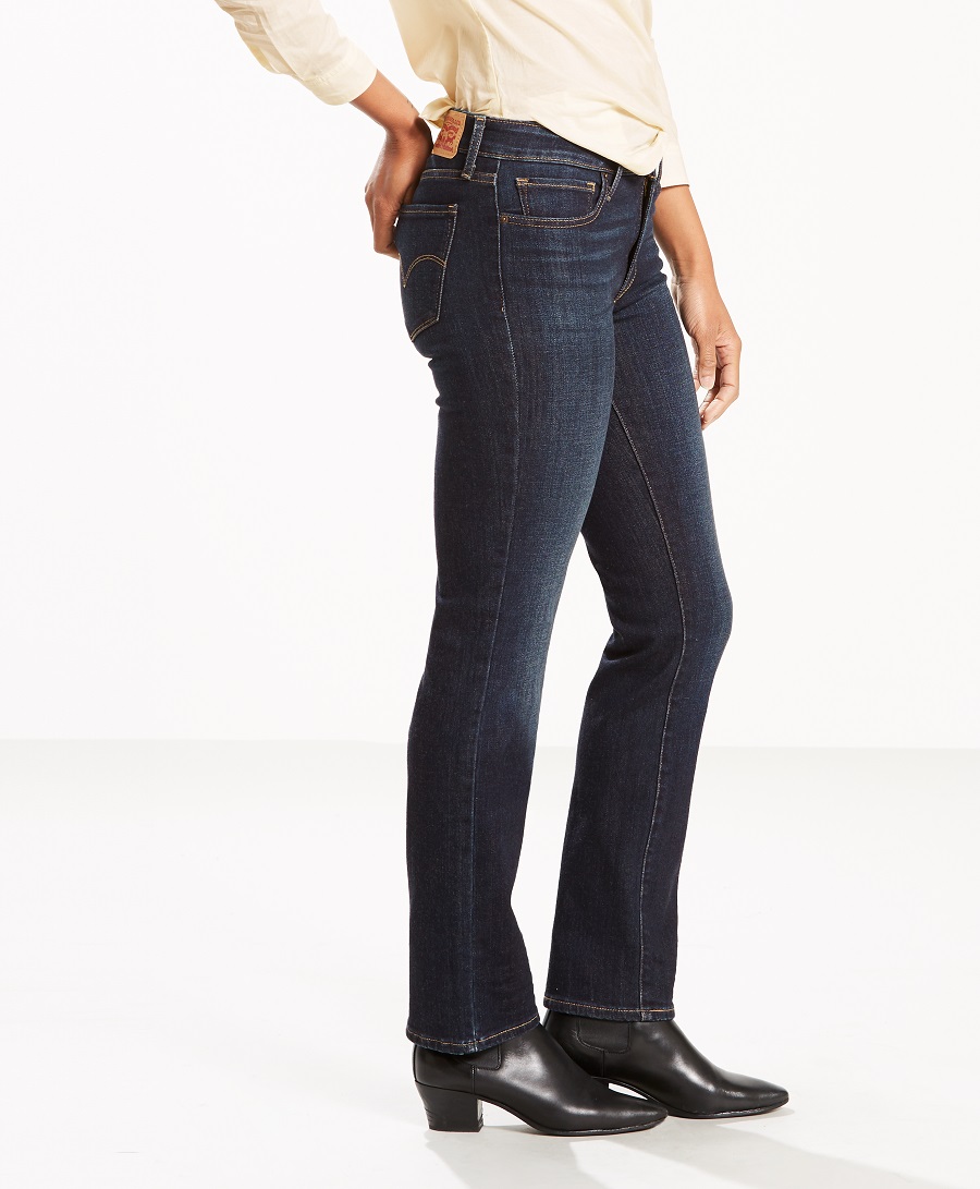 Levis dámské džíny 714 STRAIGHT - Superjeans.cz