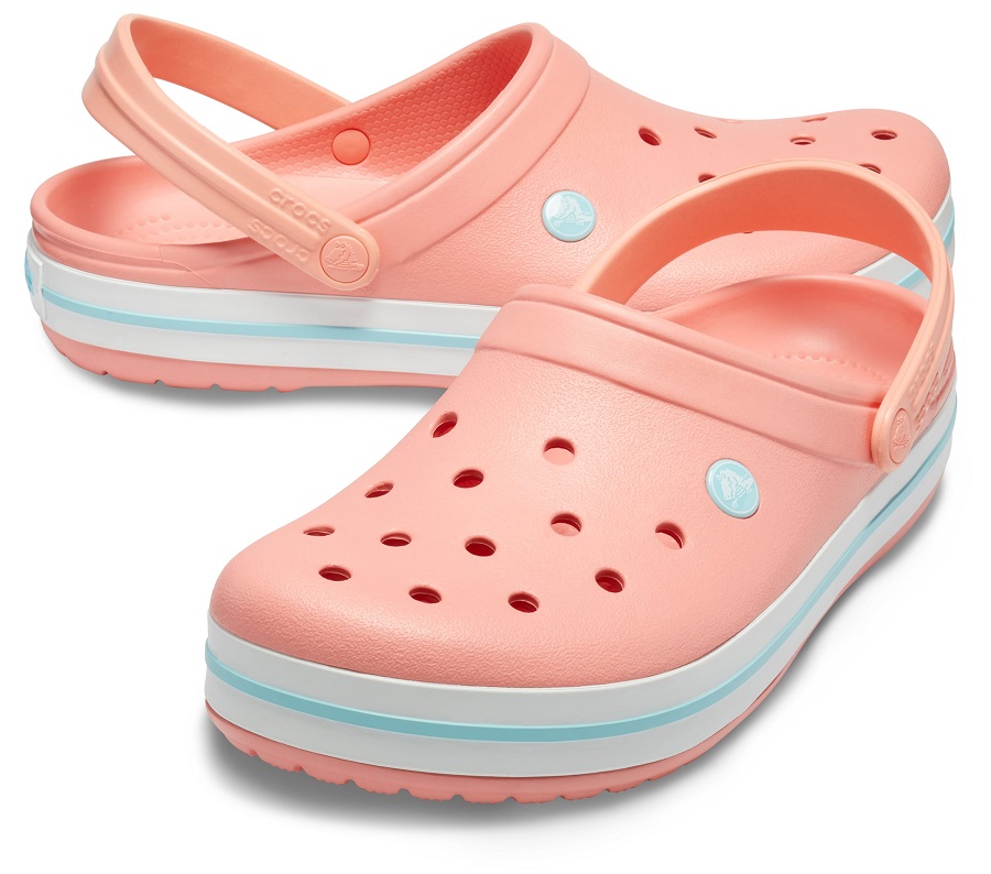 Crocs Crocband Melon/Ice Blue - Superjeans.cz