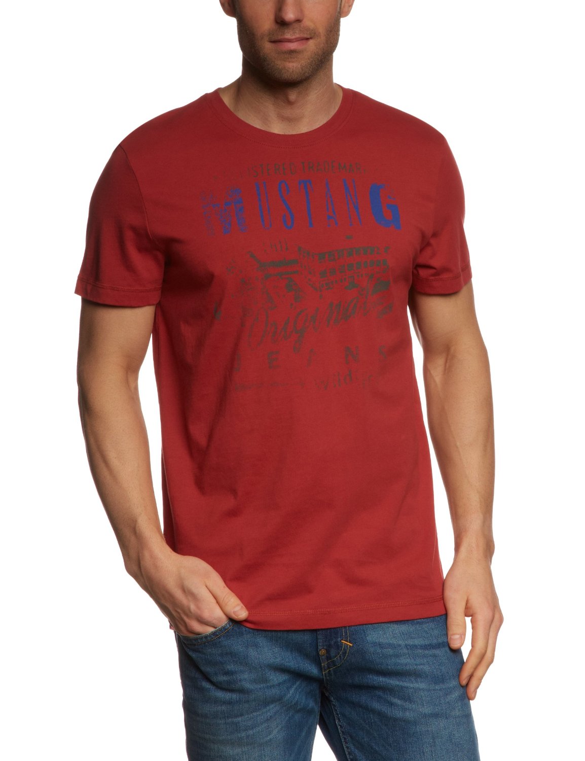 Mustang pánské triko 8002-1351-779 - Superjeans.cz